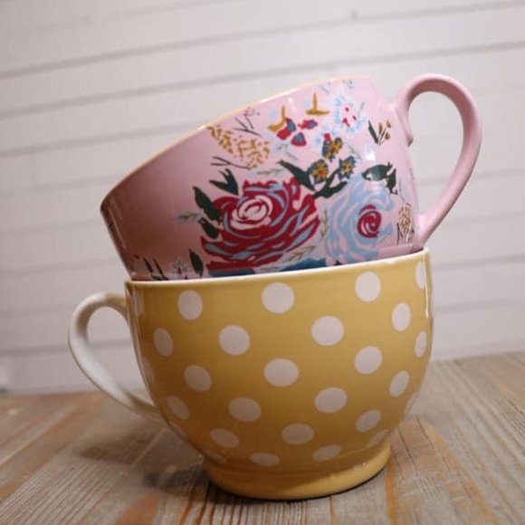 Matilda Jane | Dining | Nwt Matilda Jane Oversized Tea Mug Set | Poshmark